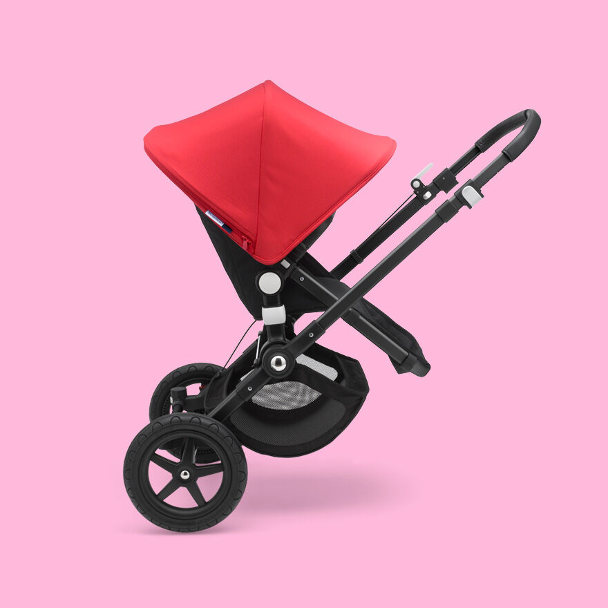 Bugaboo Cameleon 3 Plus seat and bassinet pram Black sun canopy, black ...