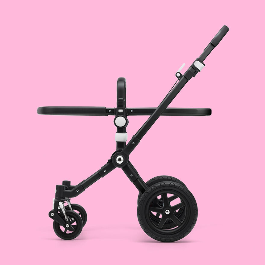 Bugaboo Cameleon 3 Plus seat and bassinet pram Black sun canopy, black ...