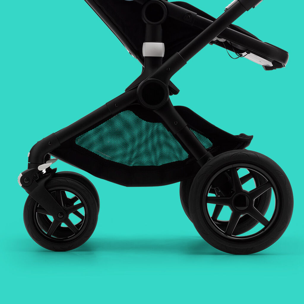 Bugaboo Fox 2 bassinet and seat stroller Black sun canopy, black ...