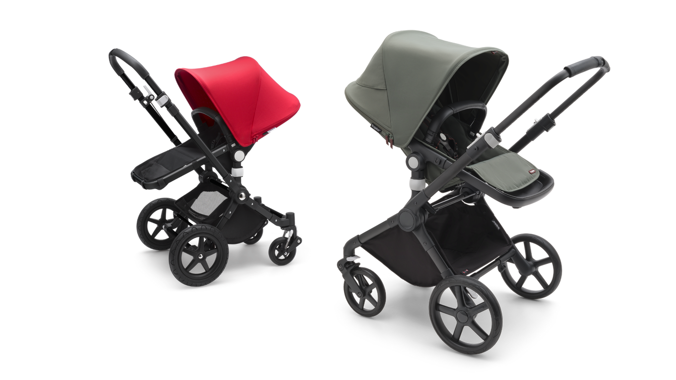 Bugaboo Cameleon 3 Plus seat and bassinet pram Black sun canopy, black ...