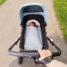 Bugaboo newborn inlay Light grey | Bugaboo