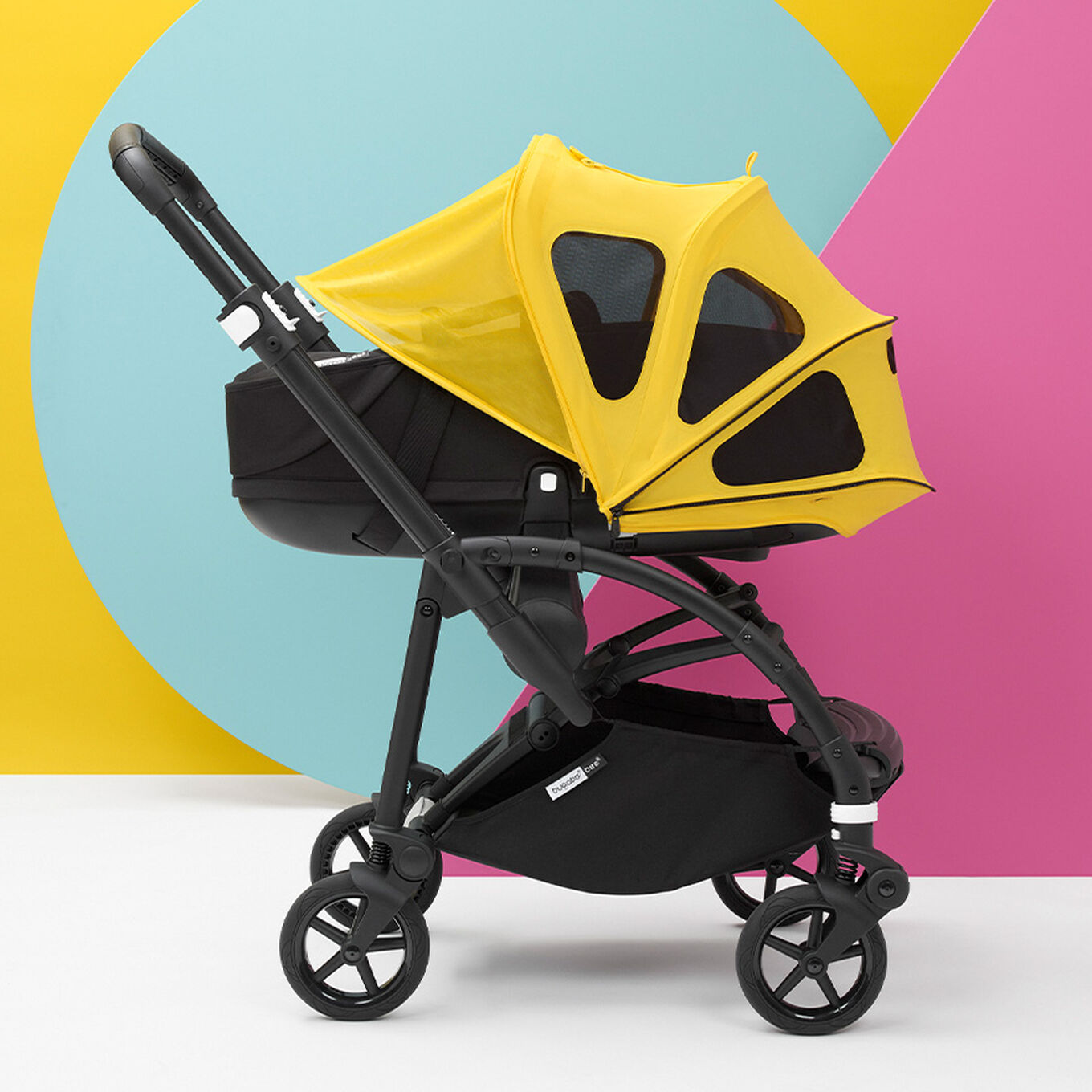 Bugaboo Bee breezy sun canopy Lemon yellow | Bugaboo