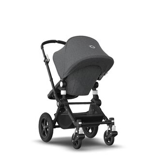Bugaboo Cameleon 3 Plus seat and bassinet pram Black sun canopy, black ...
