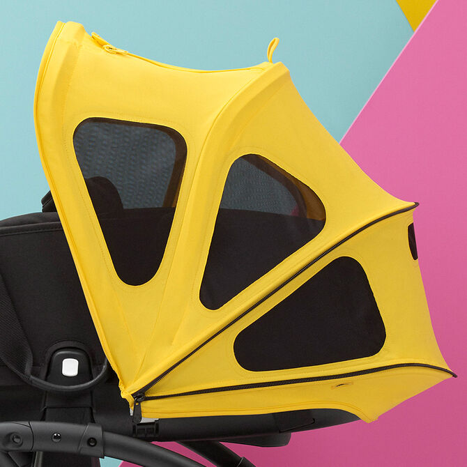 Bugaboo Bee breezy sun canopy Lemon yellow | Bugaboo