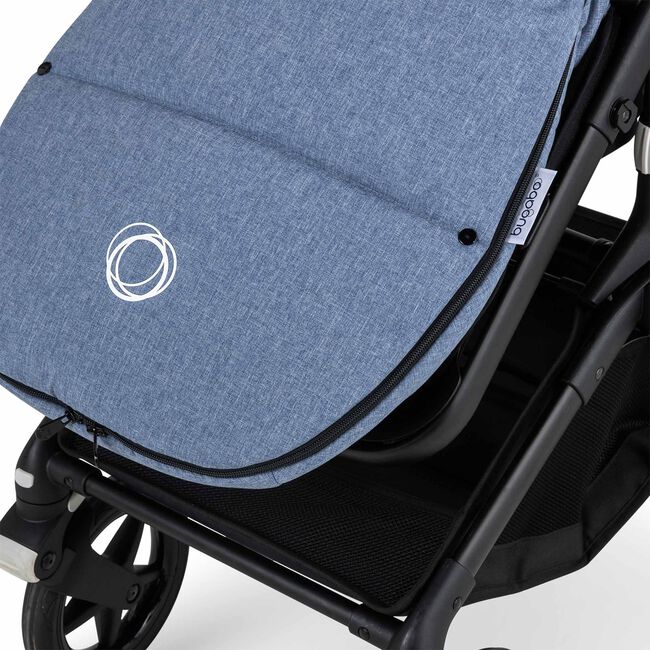 Bugaboo footmuff Blue mélange | Bugaboo
