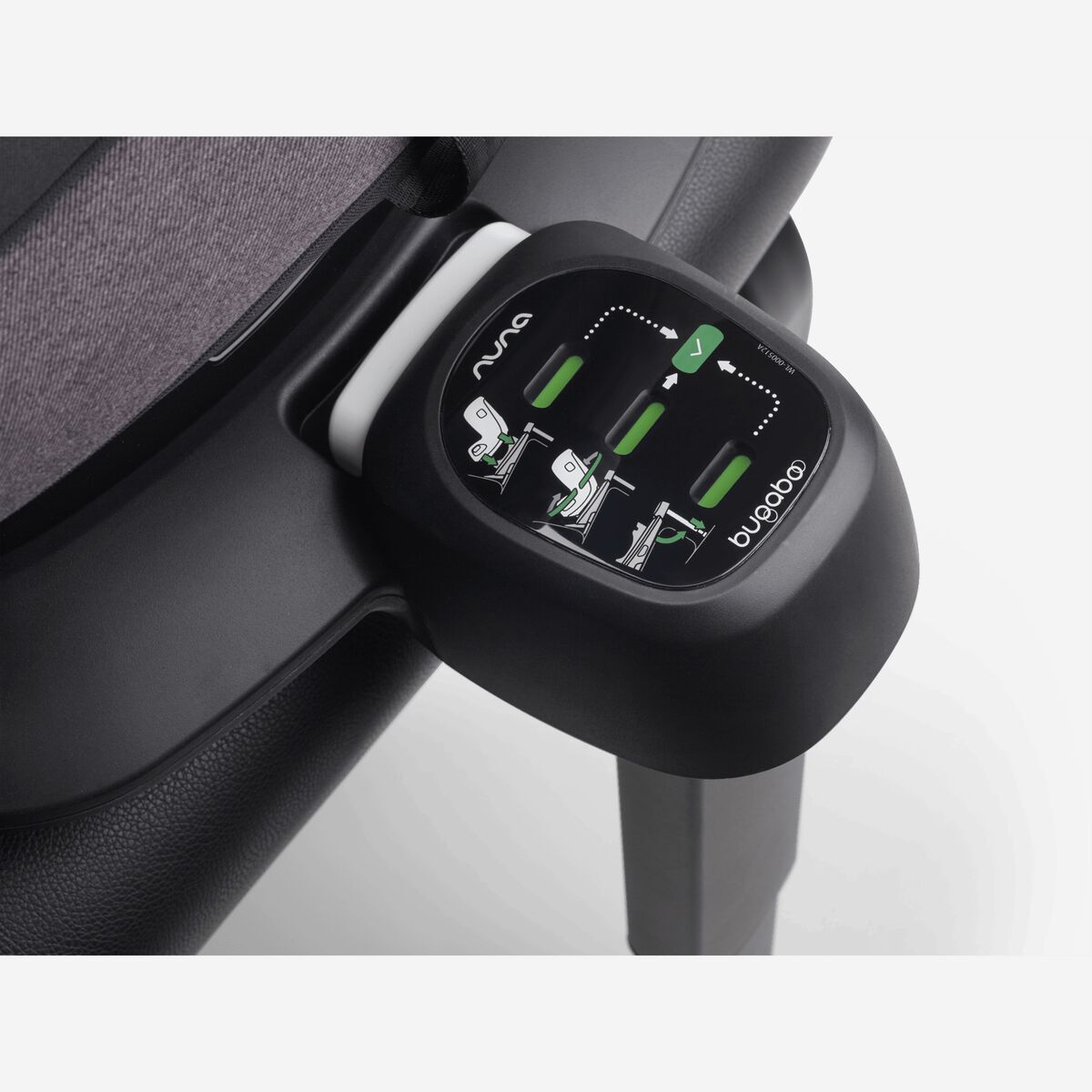 Bugaboo Owl with 360 ISOFIX Base by Nuna Mineral washed black with ...