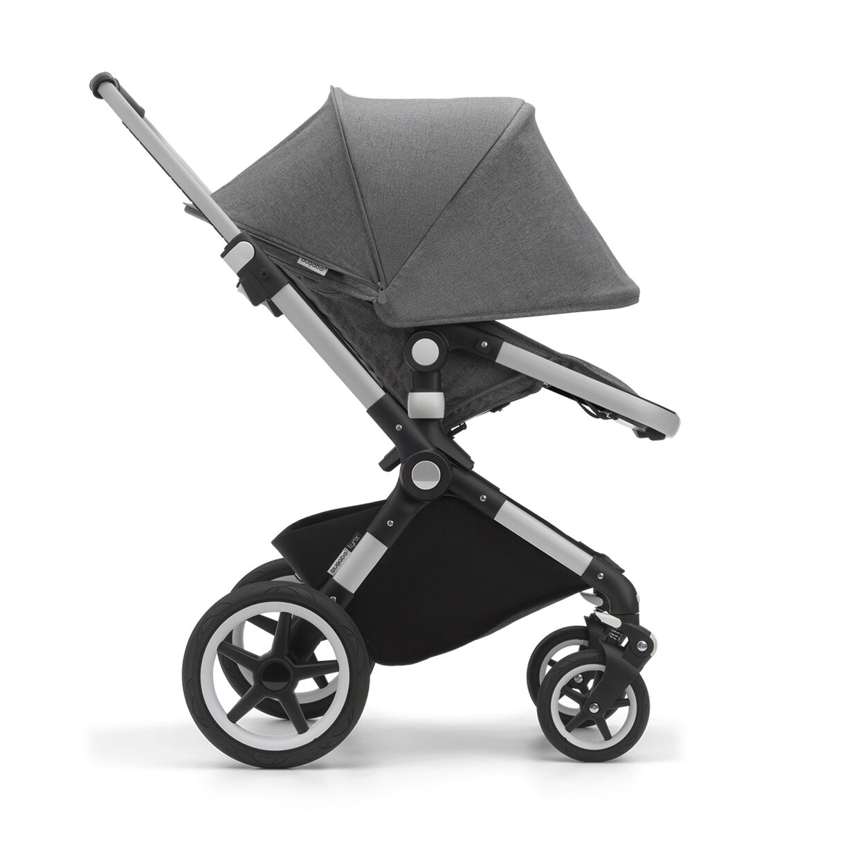 Bugaboo Lynx seat stroller Grey mélange sun canopy, grey mélange ...