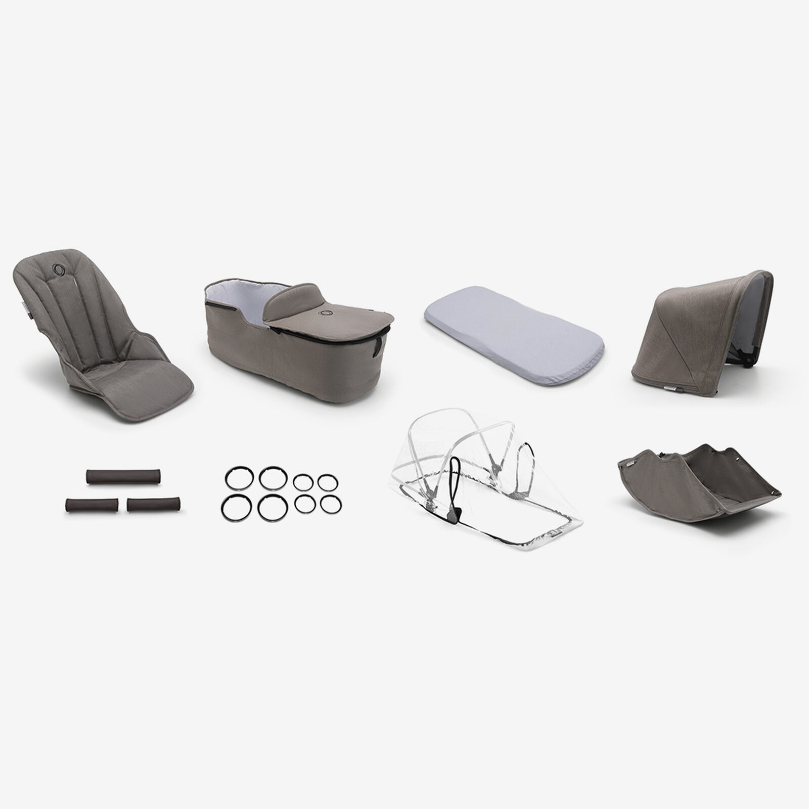 Bugaboo Fox style set complete mineral collection taupe mélange ...