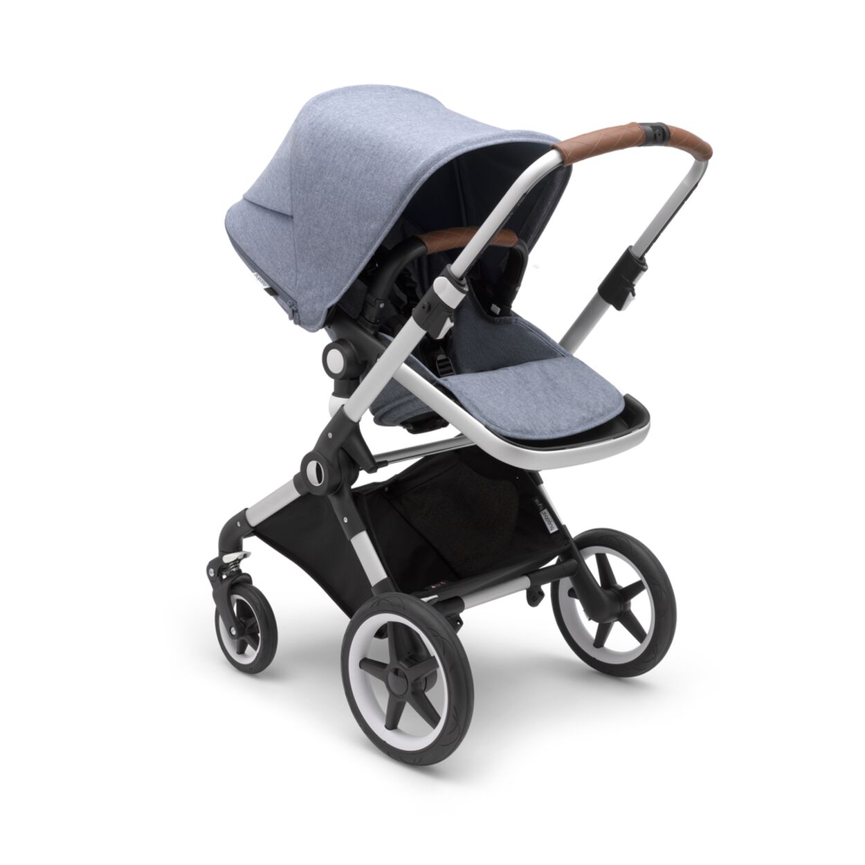 Bugaboo Lynx seat stroller Blue mélange sun canopy, blue mélange ...