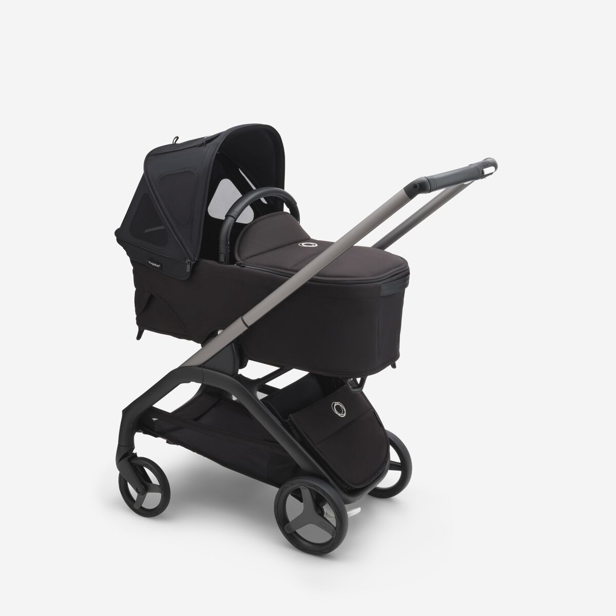 Bugaboo Dragonfly breezy sun canopy Midnight black | Bugaboo