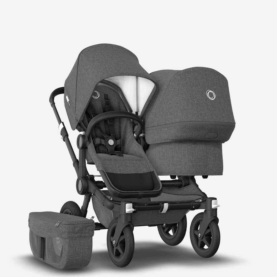 Bugaboo Donkey 2 Duo Seat and carrycot pushchair Classic collection ...
