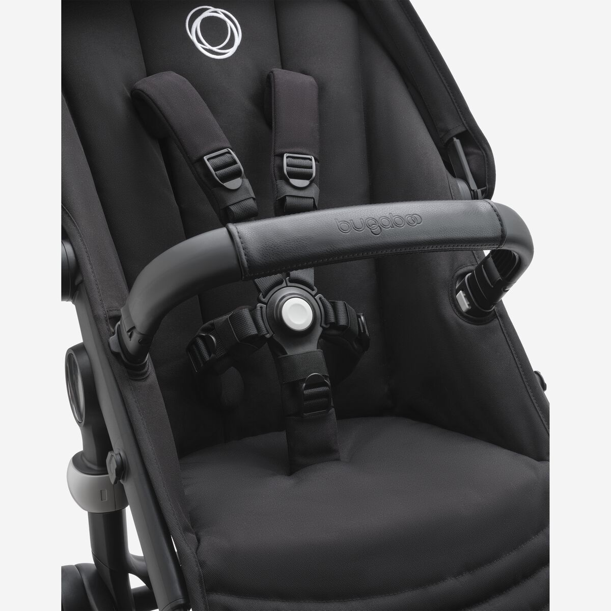 Bugaboo Fox 5 bassinet and seat stroller Midnight black sun canopy ...