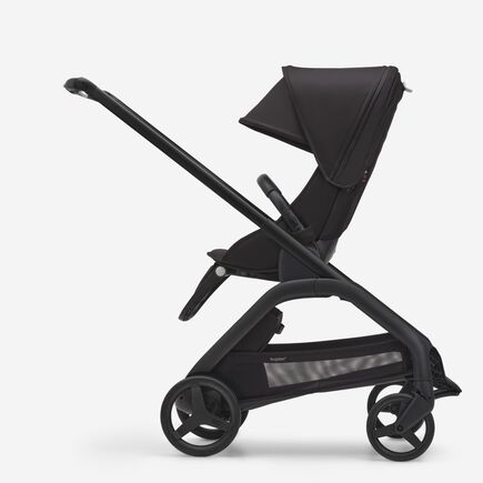 Bugaboo Dragonfly seat stroller Midnight black sun canopy, midnight ...