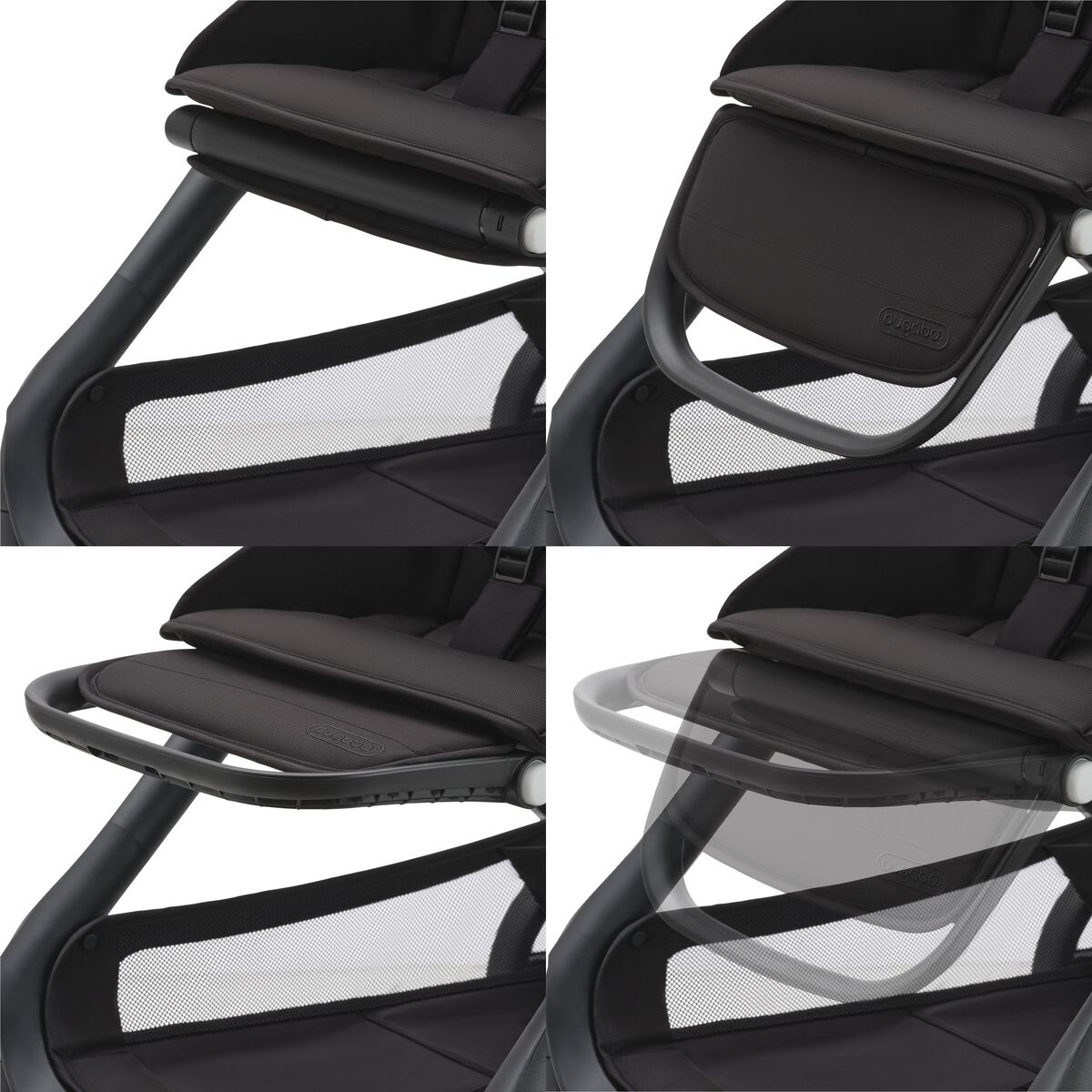 Bugaboo Dragonfly Kinderwagen mit Liegewanne und Sitz Sonnedach ...