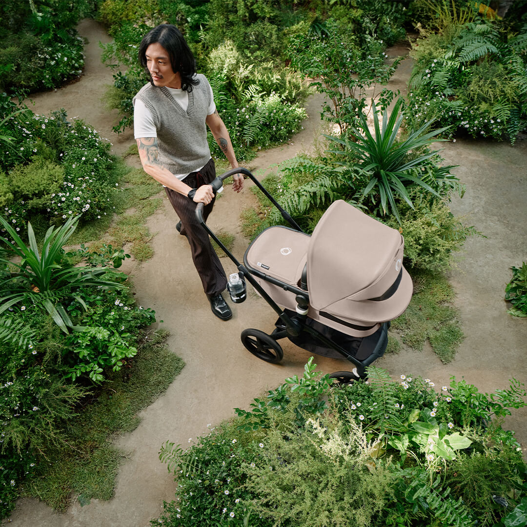 Bugaboo Fox 5 Renew bekledingset voor wieg Dark Cherry red | Bugaboo