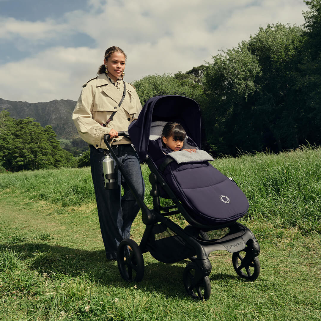 Bugaboo Fox 5 Renew carrycot fabric set Dark Cherry red | Bugaboo