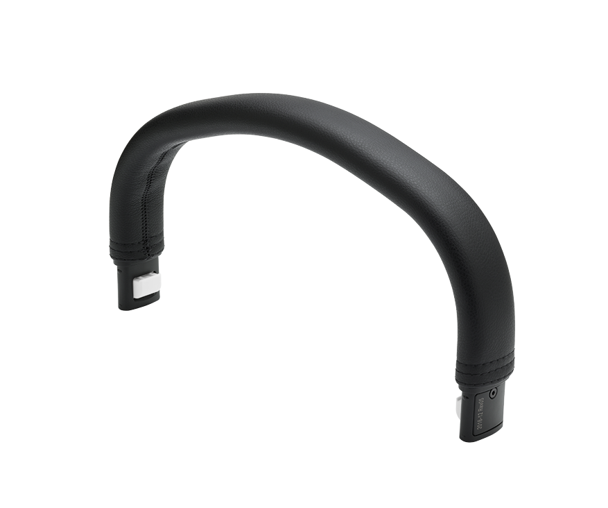 Refurbished Bugaboo Donkey carry handle leather-look Black | Bugaboo